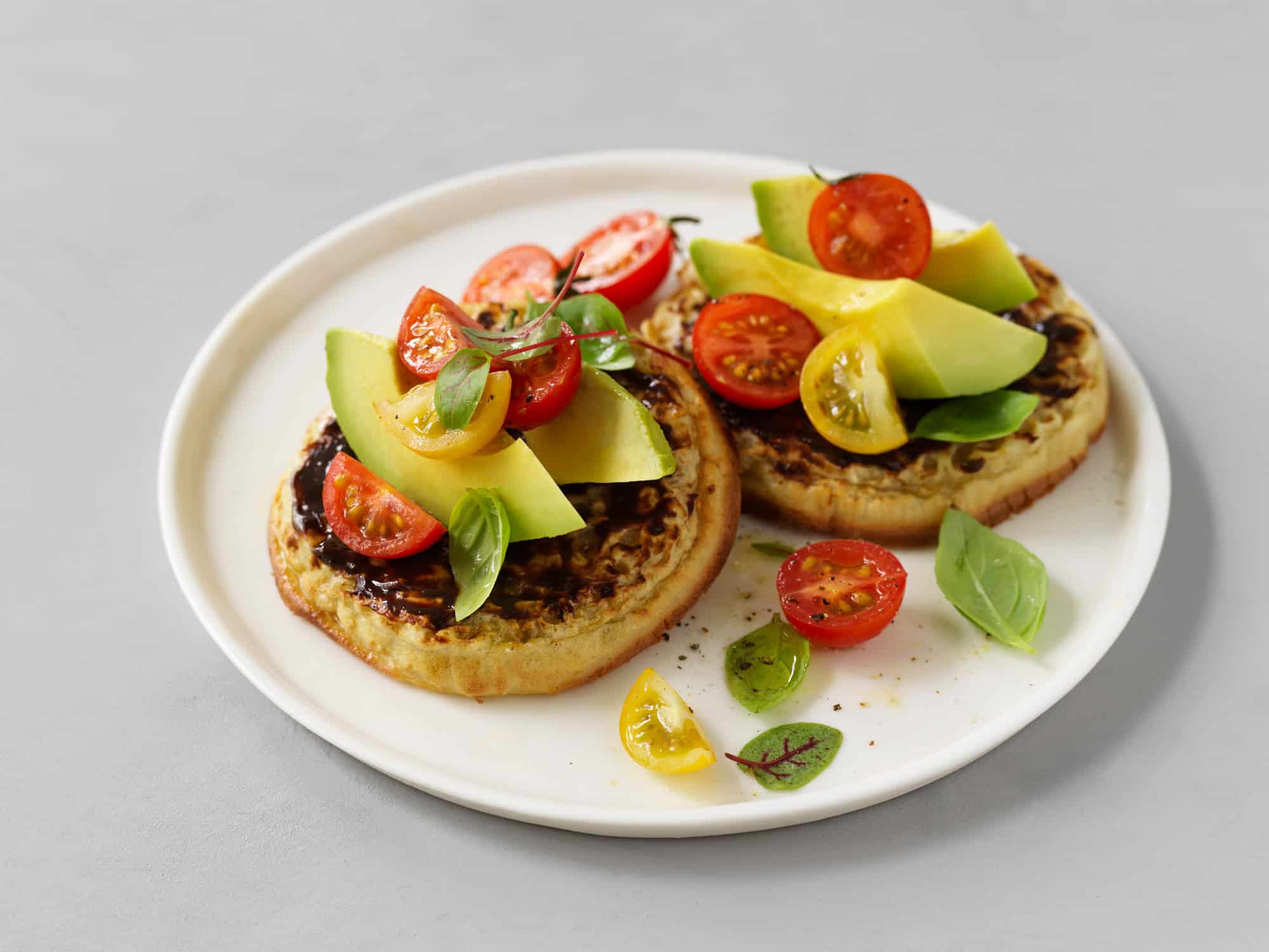 Vegemite & Avo Crumpet Squares - Golden Crumpets